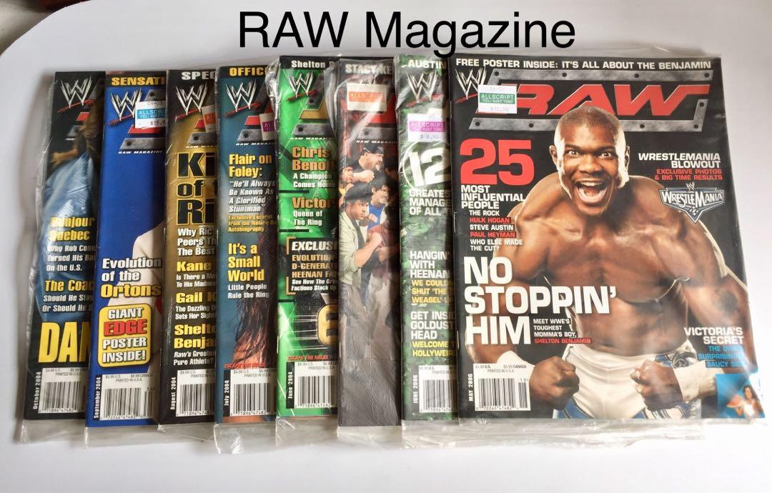 WWE SmackDown Magazine, WWE RAW Magazine, WWE Voices Music and WWE CD ...