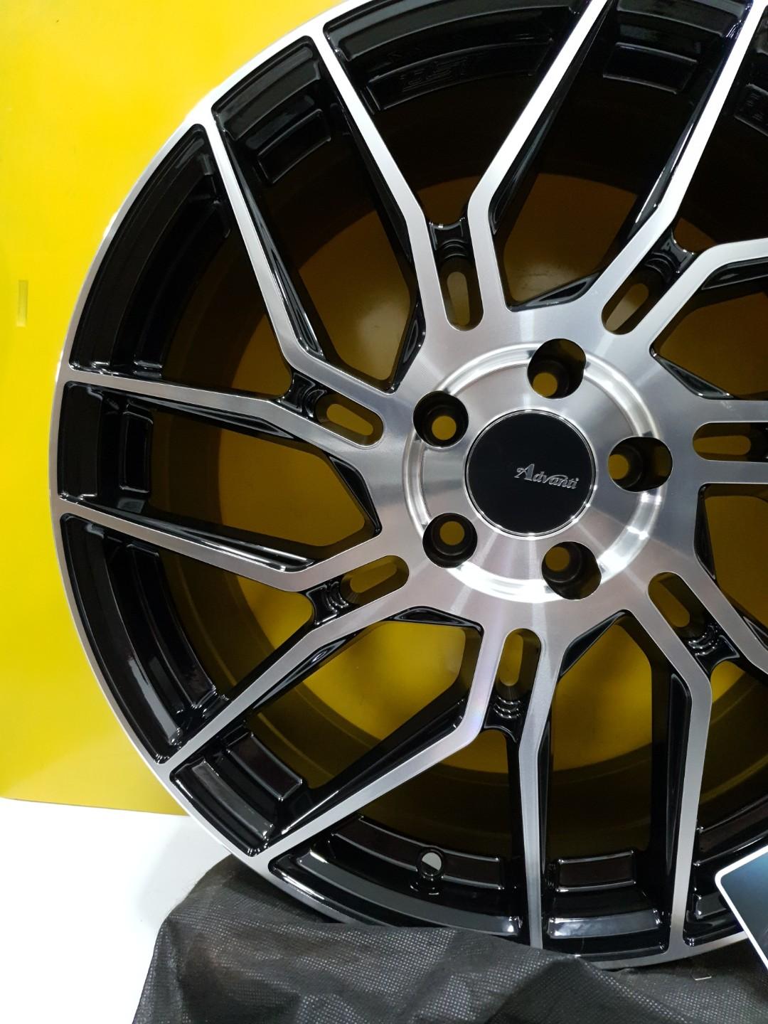 19 Advanti Racing N649 Flow Forming 5x112 Rims Car Accessories Tyres