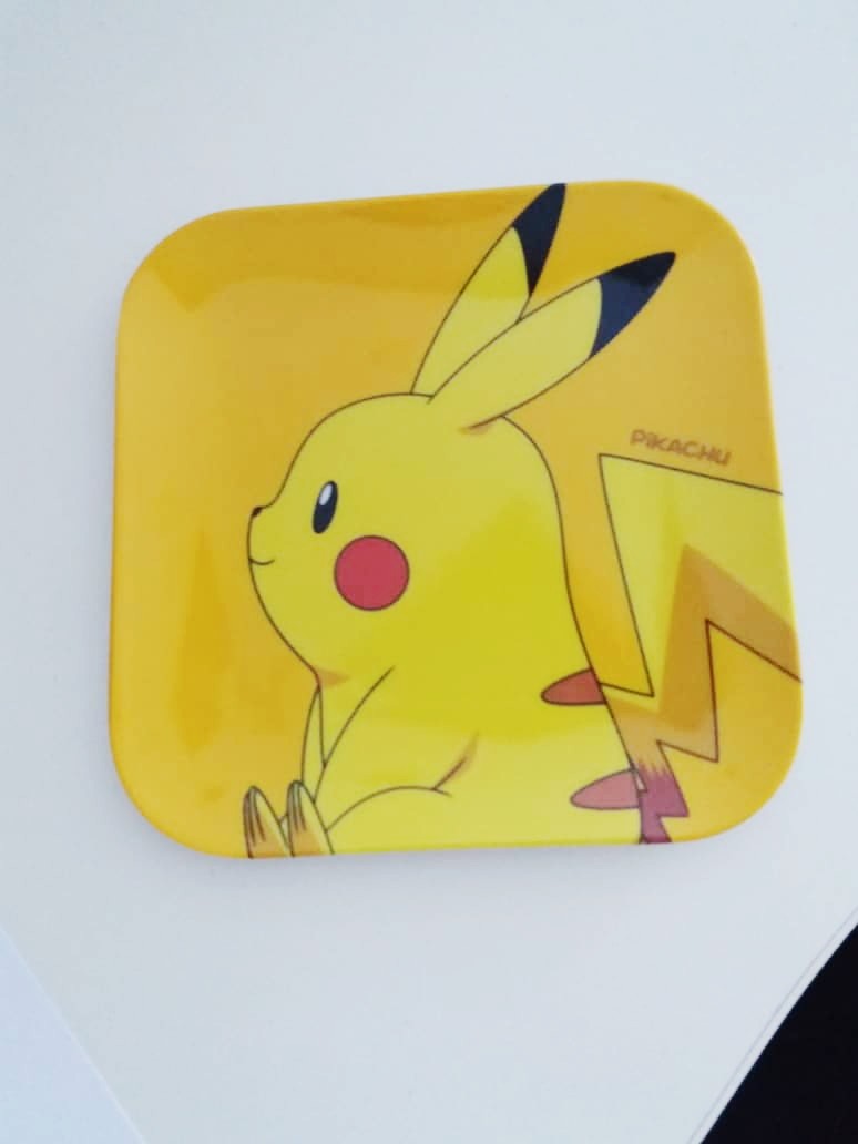 7 Eleven Pokemon Pikachu Plate, Hobbies & Toys, Toys & Games on Carousell