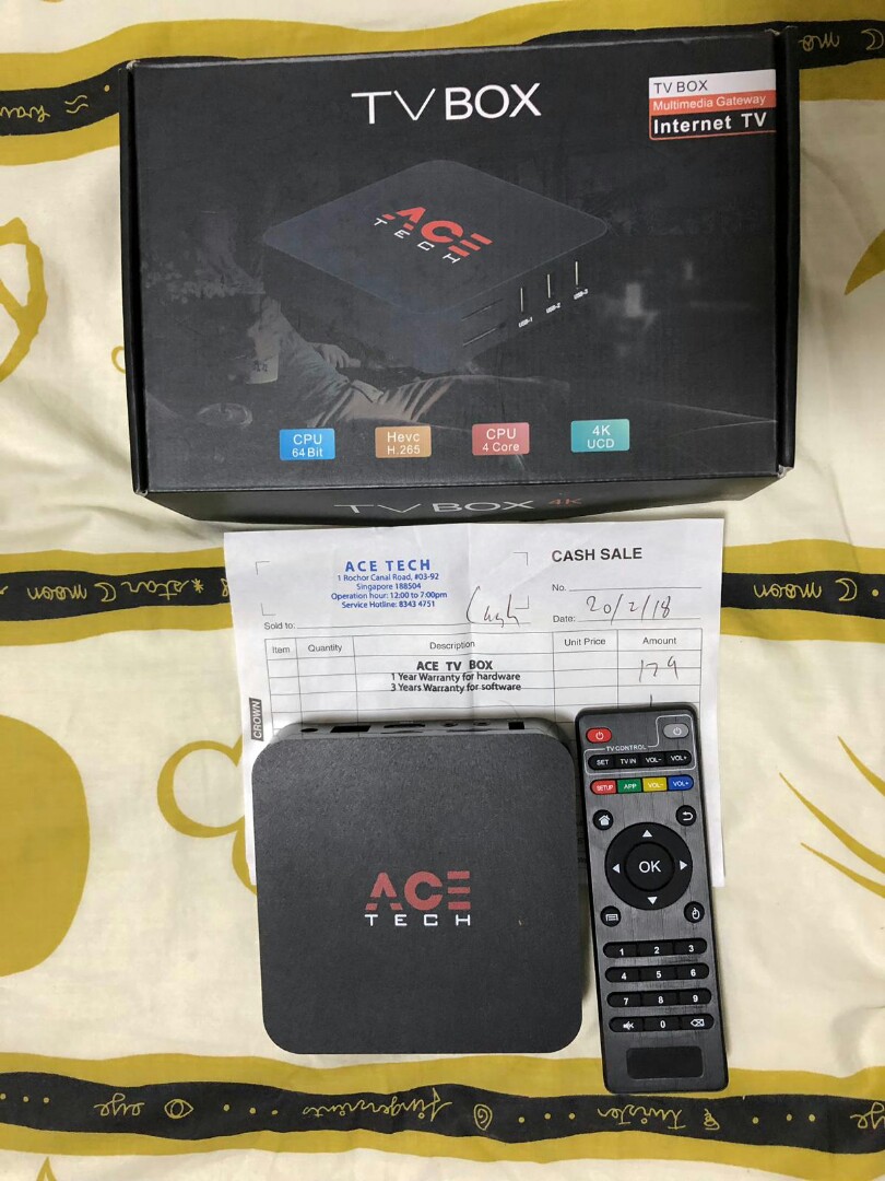 Android Tv Box 4K, TV & Home Appliances, TV & Entertainment, Media ...