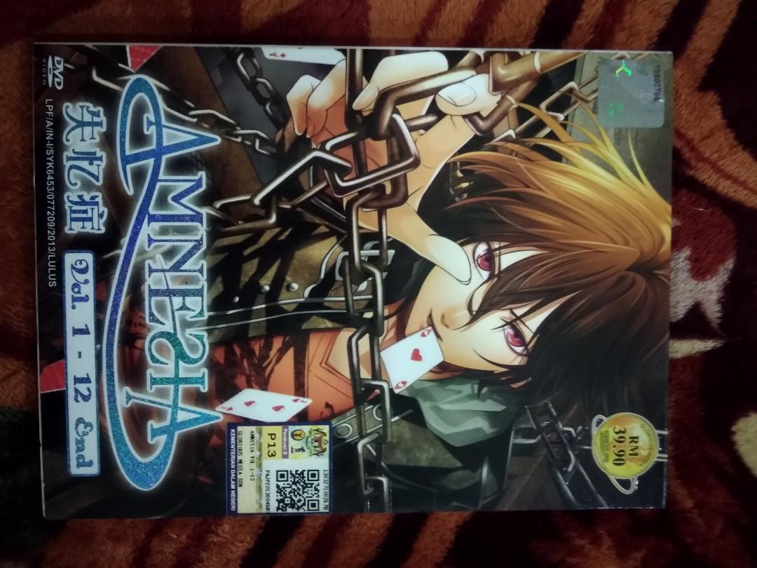 Anime DVD Amnesia, Hobbies & Toys, Music & Media, CDs & DVDs on Carousell