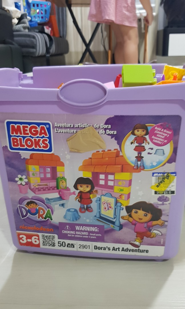 Big building blocks - Dora and assorted, Hobbies & Toys, Toys & Games ...