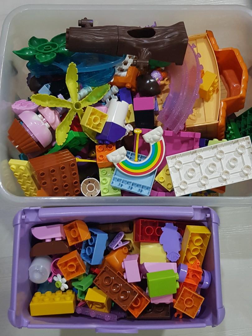 Big building blocks - Dora and assorted, Hobbies & Toys, Toys & Games ...