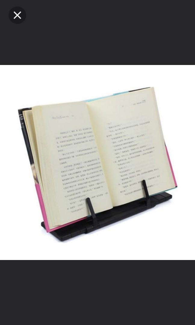 Book stand with adjustable angles, Hobbies & Toys, Books & Magazines ...