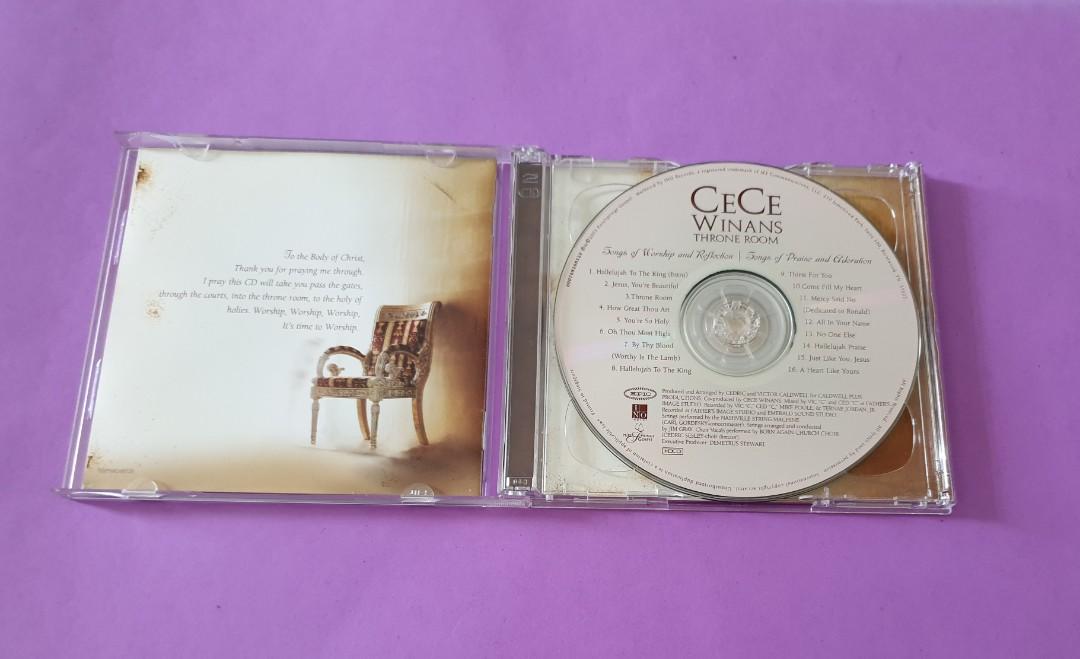 CeCe Winans CD + DVD Album - Throne Room., Hobbies & Toys, Music ...