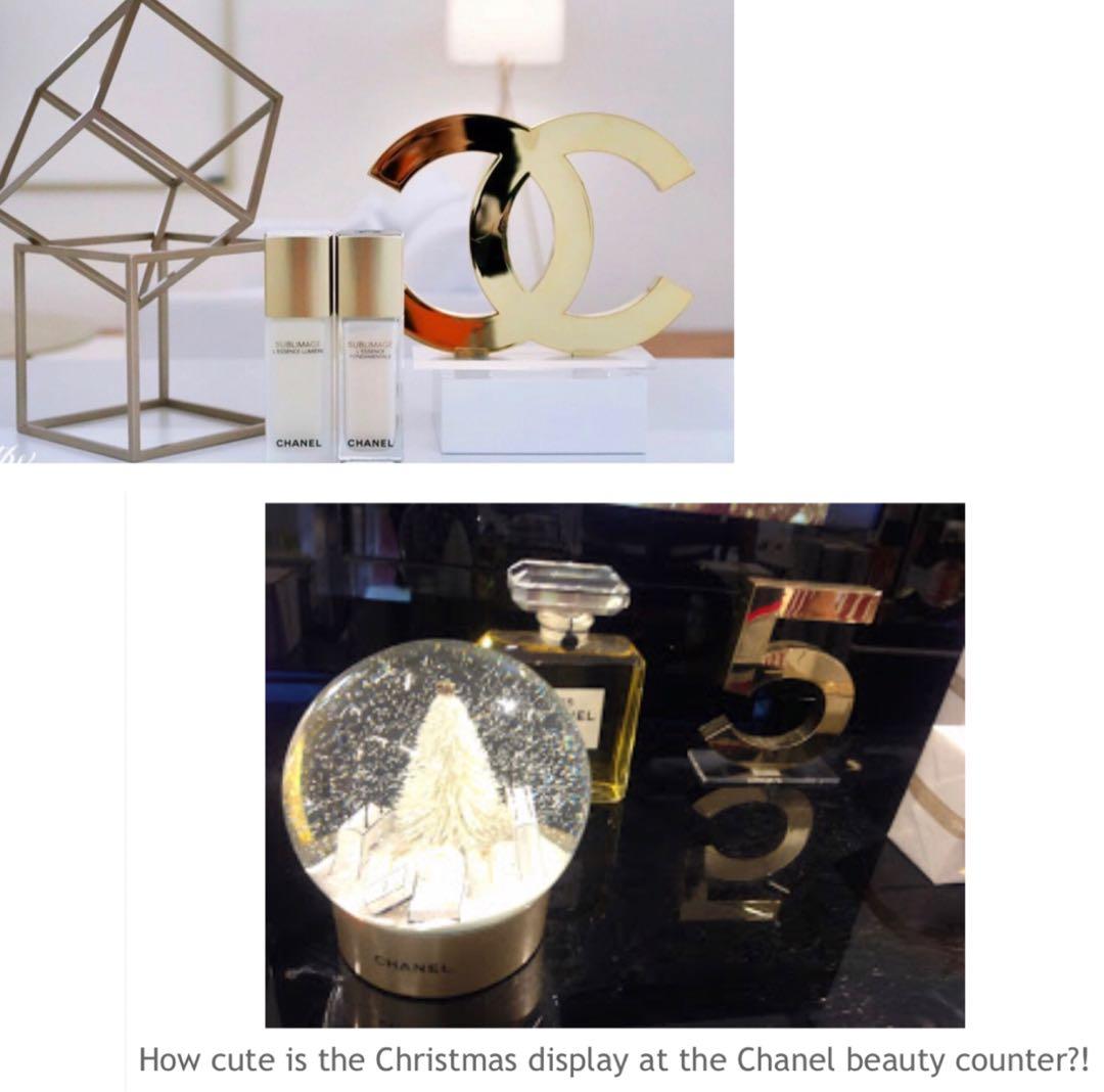 Chanel beauty counter decoration Display, Luxury, Accessories on Carousell