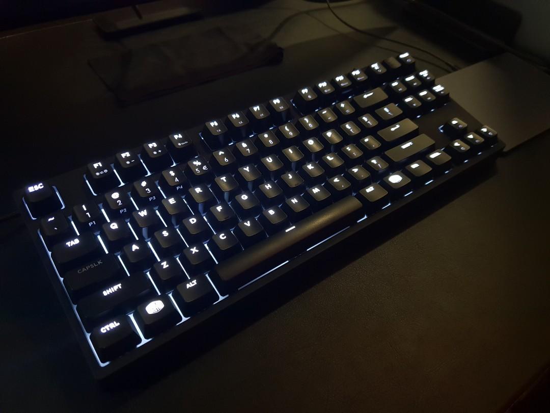 Cooler Master Masterkeys PRO S (White backlight) Mechanical Keyboard ...