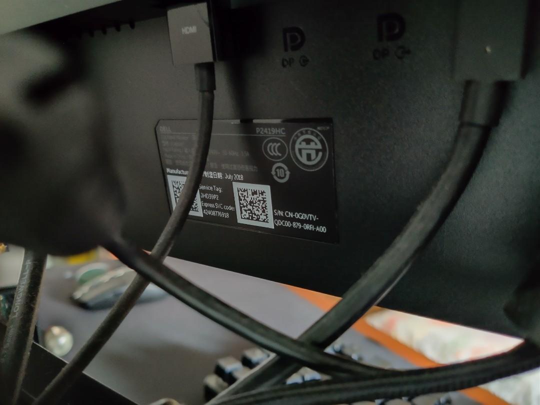 Dell 24 USB-C Monitor P2419HC -- excellent condition!, Computers & Tech ...