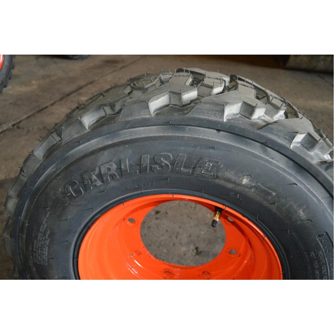 Foam filled solid tires 305 70D165 with rim, Commercial & Industrial ...