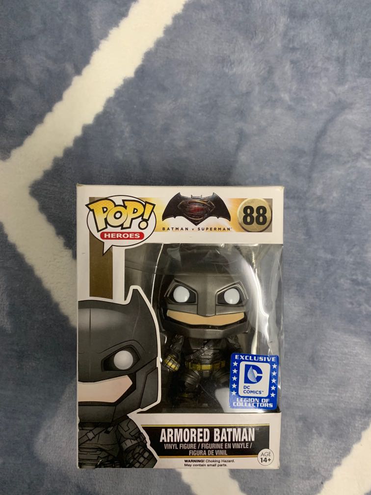 Funky Pop Armoured Batman, Hobbies & Toys, Toys & Games on Carousell