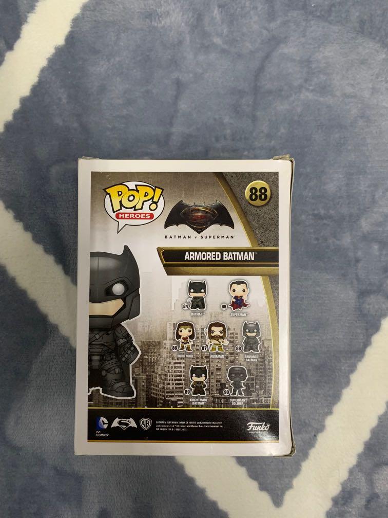 Funky Pop Armoured Batman, Hobbies & Toys, Toys & Games on Carousell