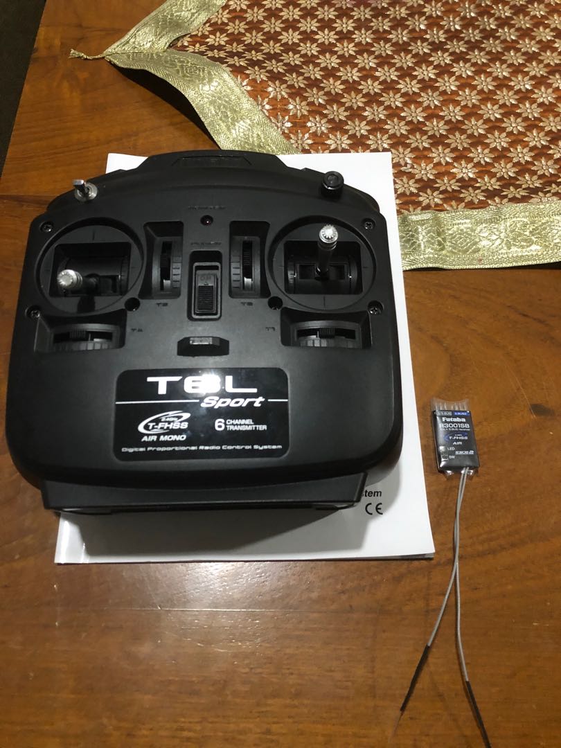 Futaba T6L transmitter and R3001SB receiver, Everything Else on Carousell