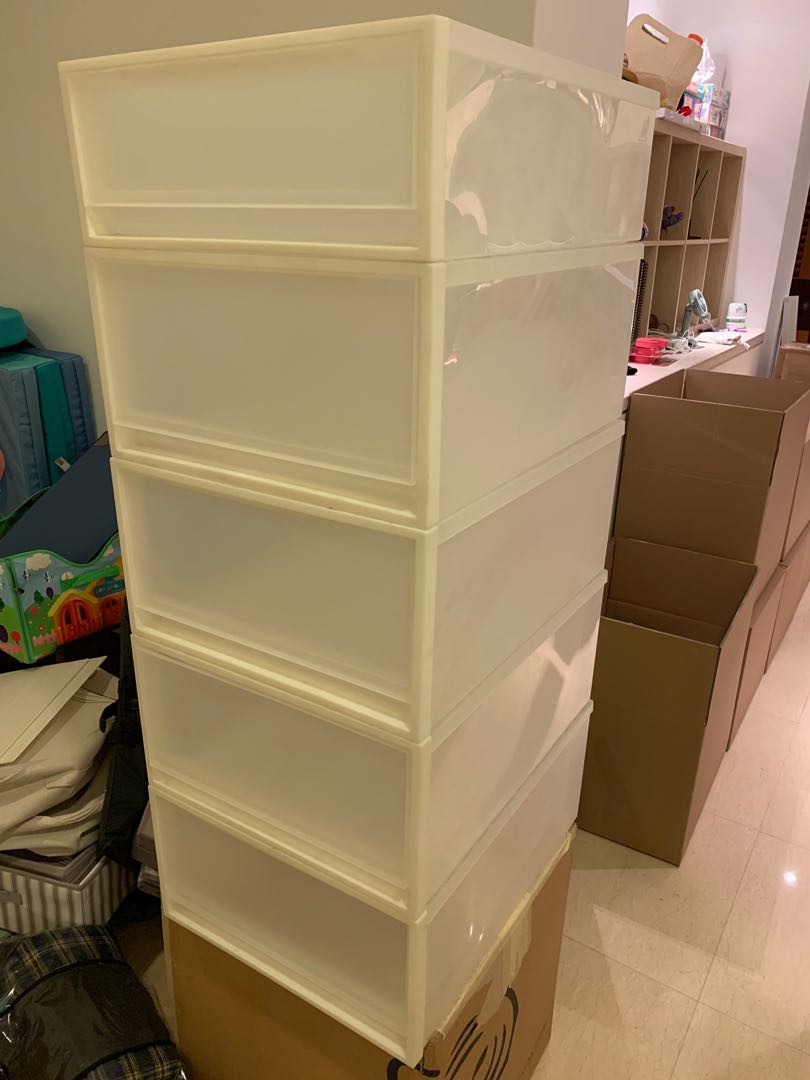 Muji Storage Drawer Boxes, Furniture & Home Living, Home Improvement ...
