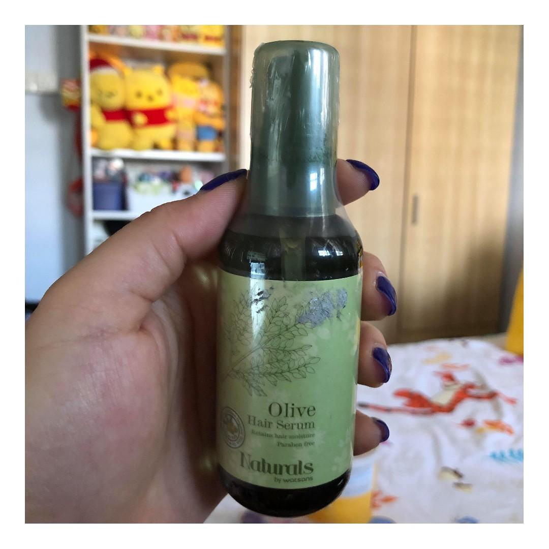Naturals by Watsons Olive Hair Serum, Beauty & Personal Care, Hair on ...