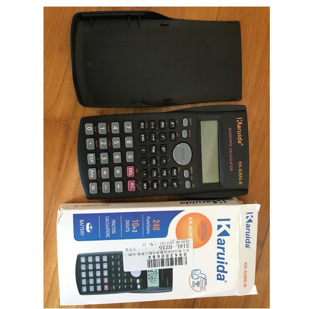 New Scientific Calculator Karuida KK-82MS, Computers & Tech, Office ...