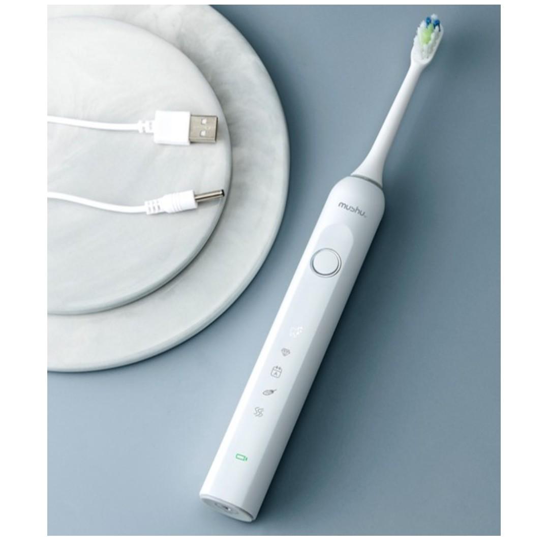 Ogawa x Mushu Electric Toothbrush, Health & Nutrition, Massage Devices ...