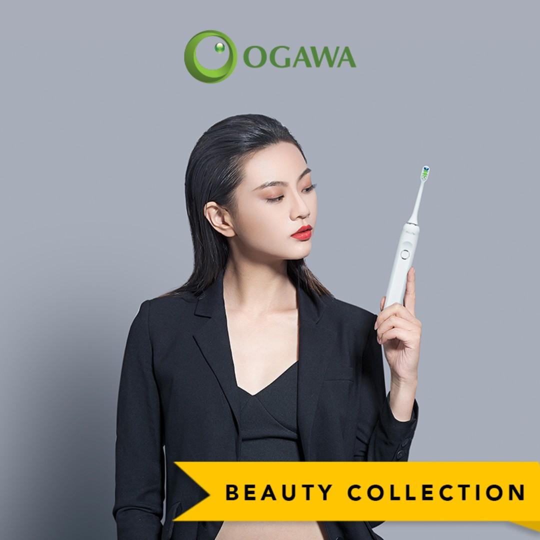 Ogawa x Mushu Electric Toothbrush, Health & Nutrition, Massage Devices ...