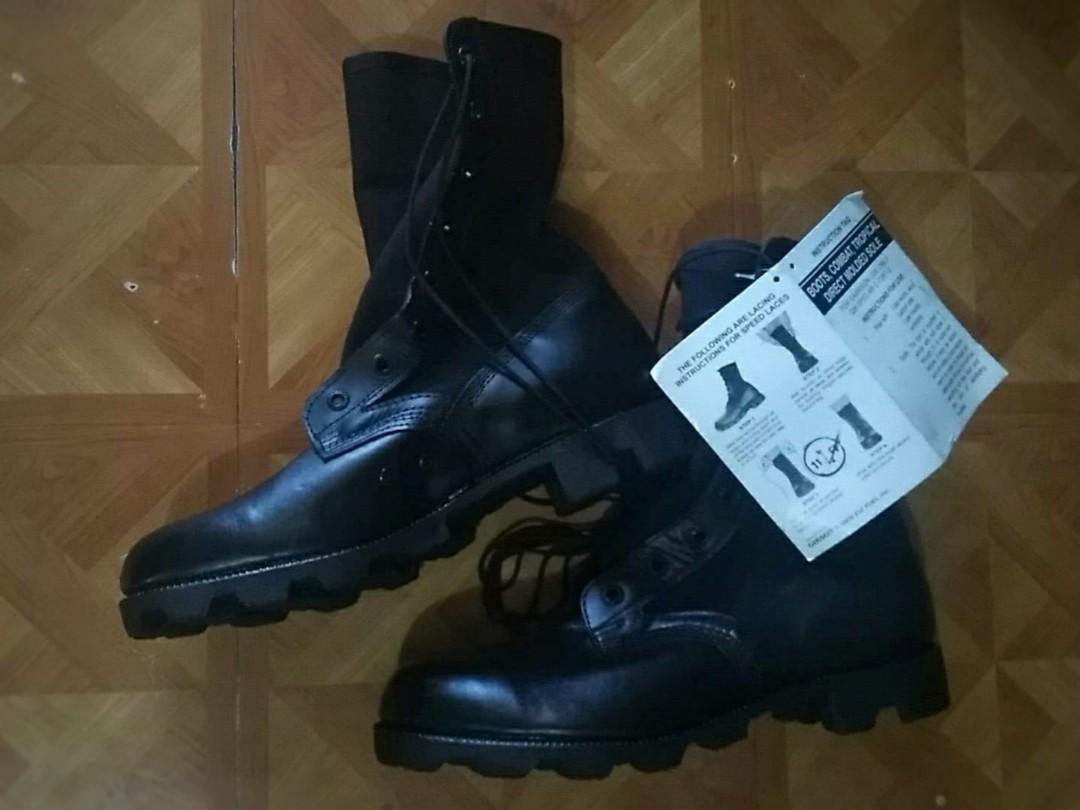 Original Gibson Combat boots, Men's Fashion, Footwear, Boots on Carousell