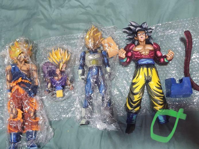 Set of 4 pcs Dragon ball manga dimensions (bootleg), Hobbies & Toys ...