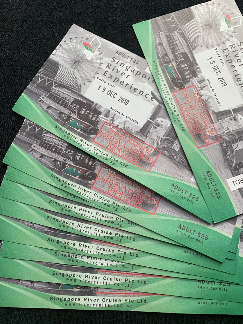 Singapore River Cruise Tickets, Tickets & Vouchers, Local Attractions ...