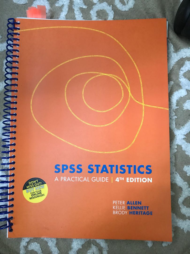 Spss book, Hobbies & Toys, Books & Magazines, Assessment Books on Carousell