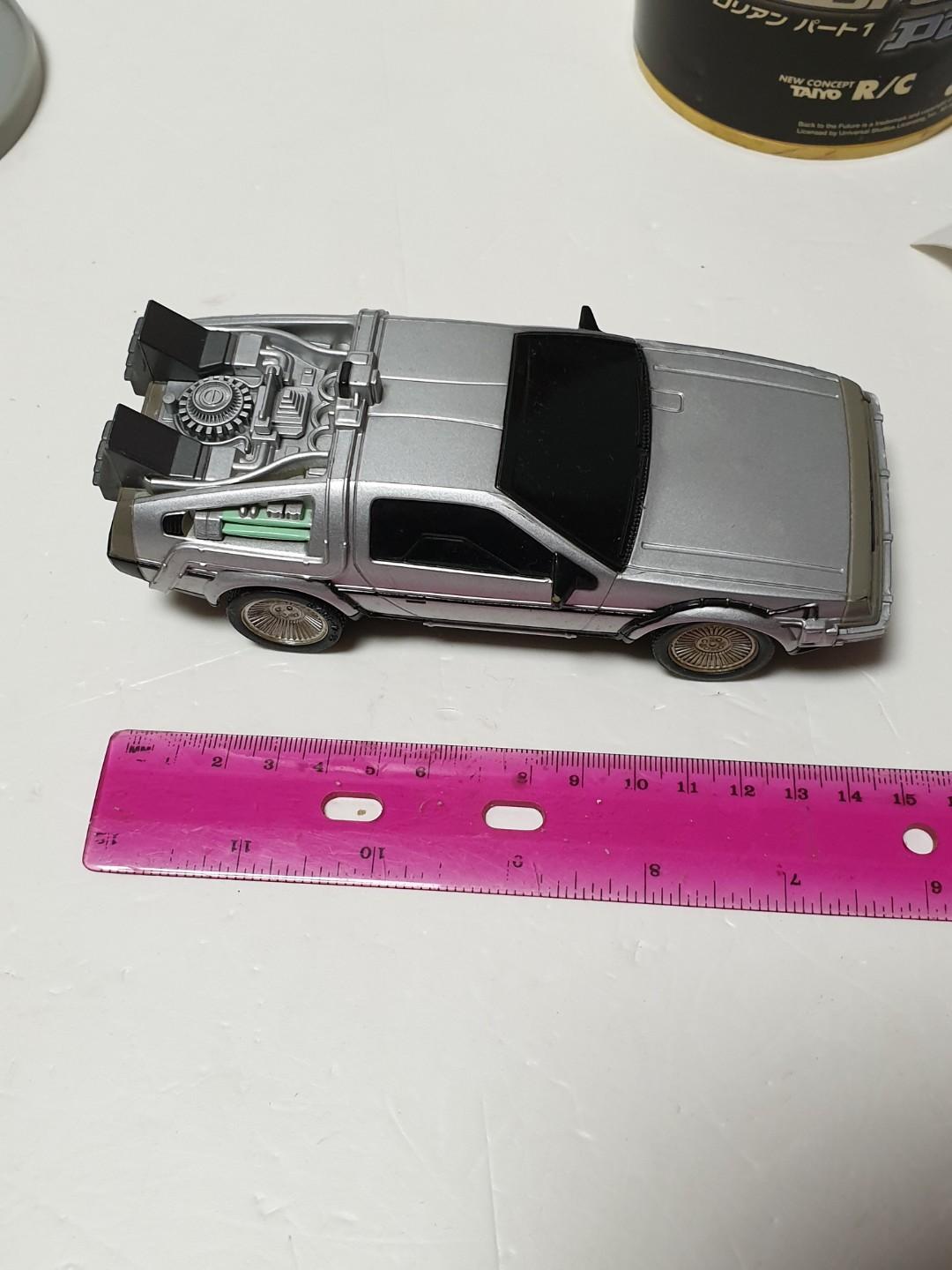 Taiyo back to the future delorean remote control car, Hobbies & Toys ...
