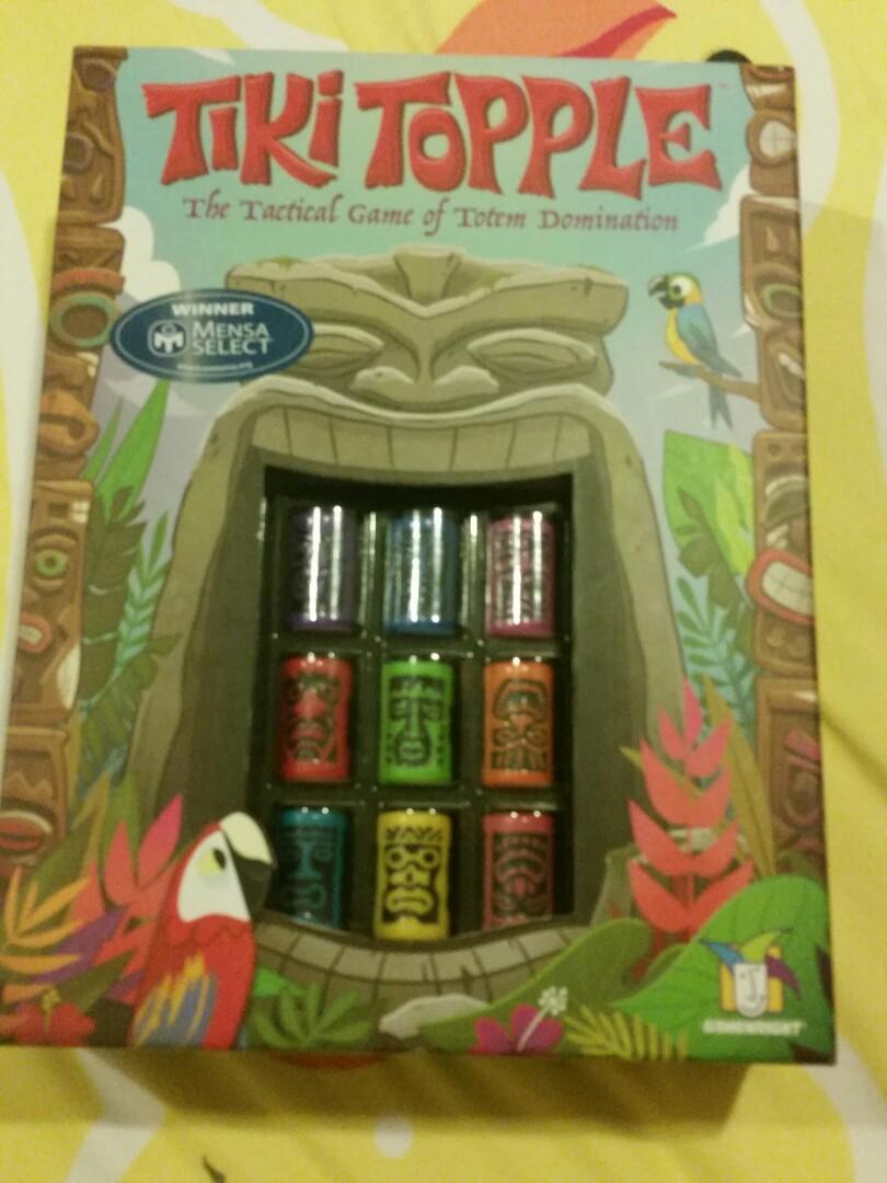 Tiki Topple board game, Hobbies & Toys, Toys & Games on Carousell