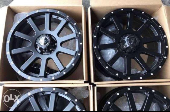 17" Razo 7931 Mags for Navara or Terra 6Holes pcd 114 bnew, Car Parts ...