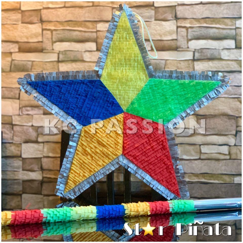 ⭐️ STAR PARTY PIÑATA • PINATA Customized • Personalized • Pull String ...