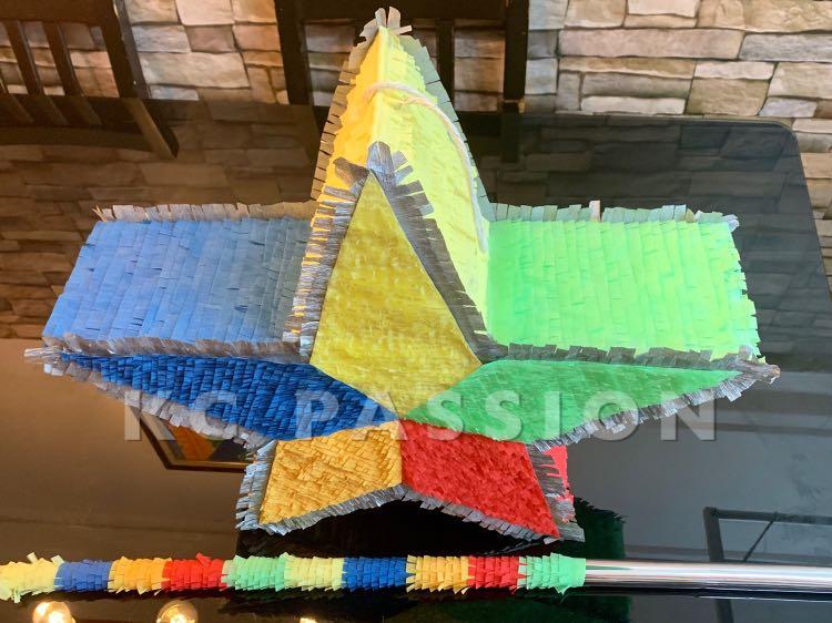 ⭐️ STAR PARTY PIÑATA • PINATA Customized • Personalized • Pull String ...