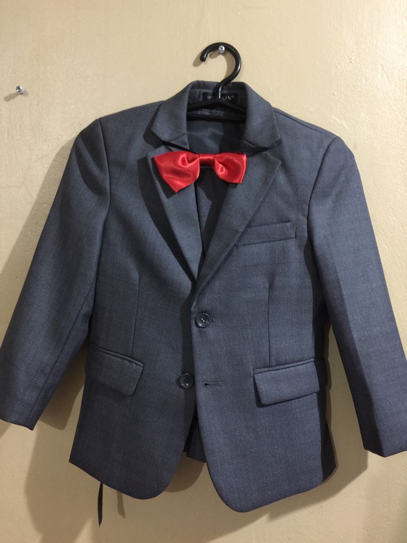 Americana suit set for boy on Carousell