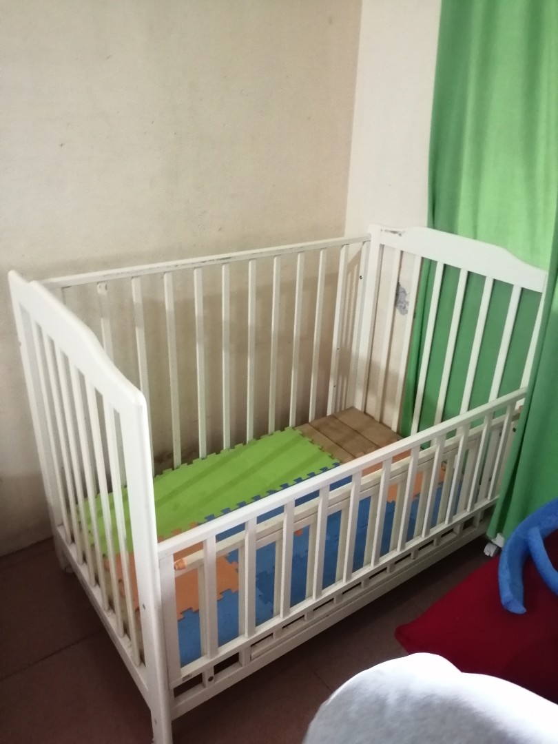Big crib, Babies & Kids, Baby Nursery & Kids Furniture, Cots & Cribs on ...