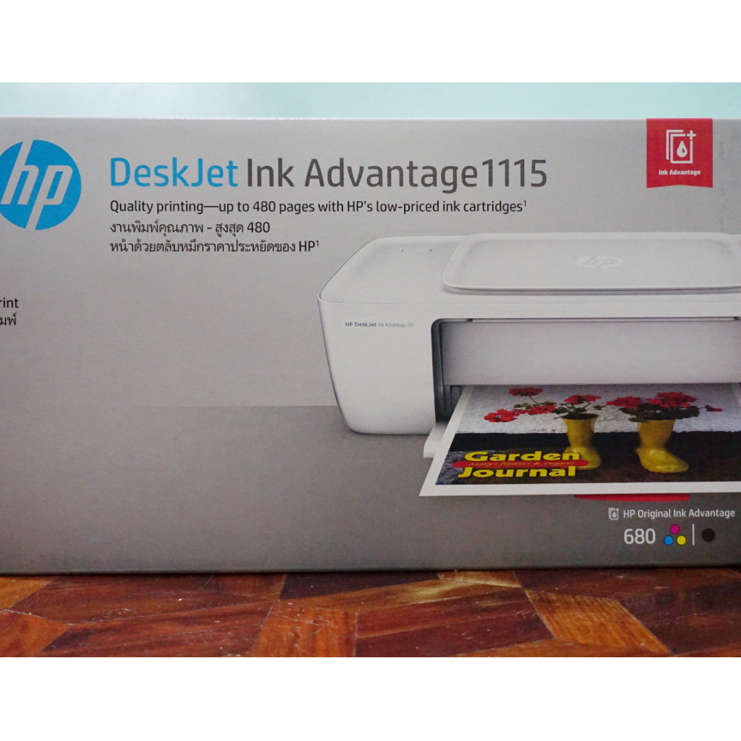 Brand New HP DeskJet Ink Advantage 1115, Computers & Tech, Printers ...