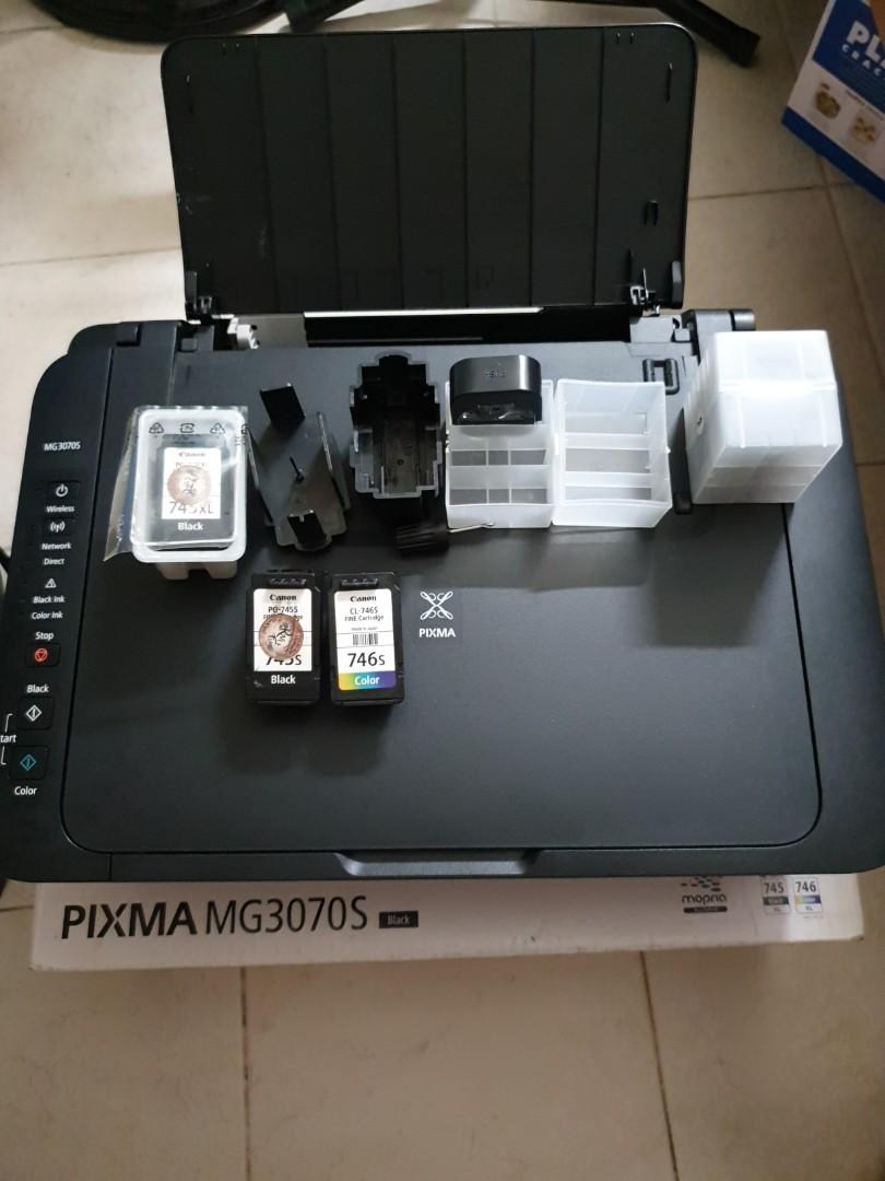 Canon Printer Pixma MG3070S MG3070, Computers & Tech, Printers ...