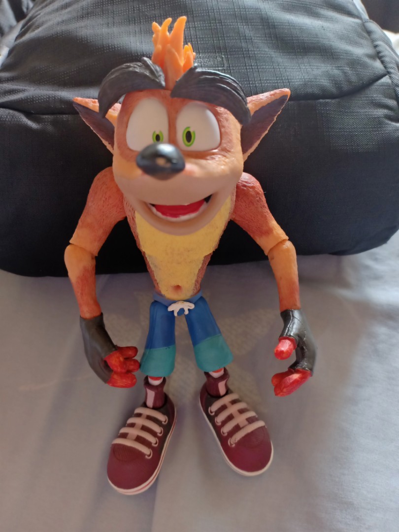 Crash Bandicoot Action Figure, Hobbies & Toys, Toys & Games on Carousell