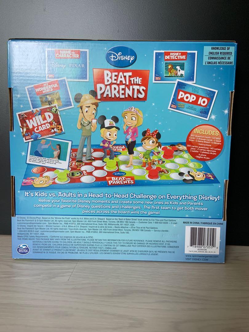 Disney Beat the Parents board game, Hobbies & Toys, Toys & Games on ...