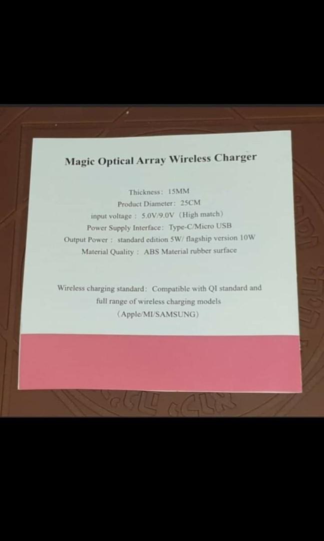Doctor Strange Magic Optical Array Wireless Charger, Mobile Phones ...