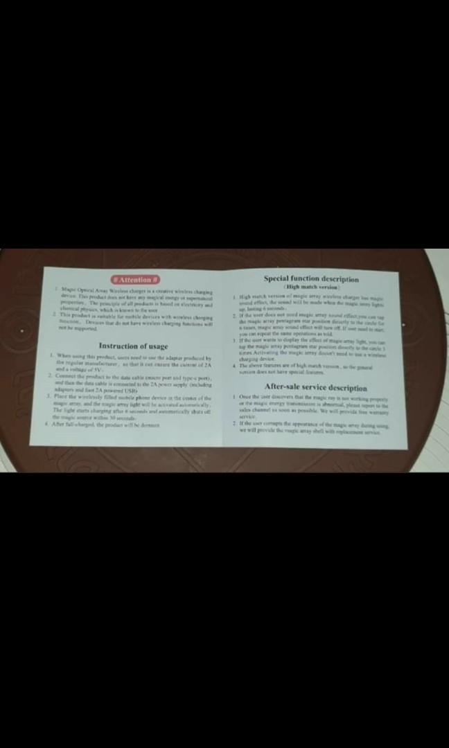 Doctor Strange Magic Optical Array Wireless Charger, Mobile Phones ...