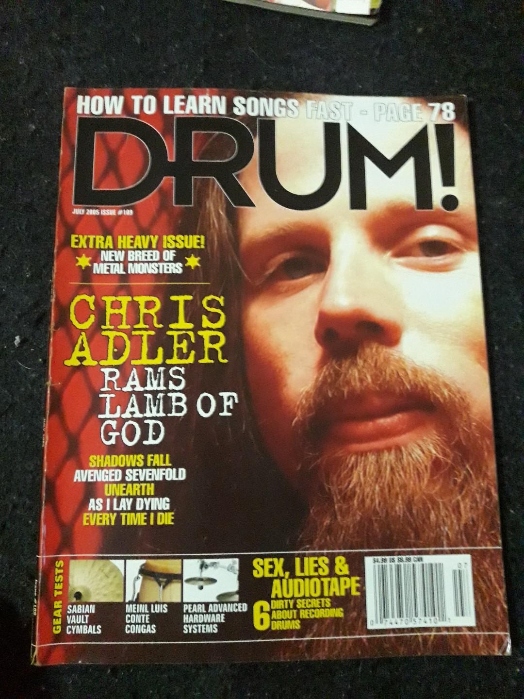 Drum magazines, Hobbies & Toys, Music & Media, Musical Instruments on ...