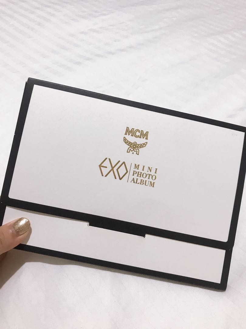 EXO MCM Mini Photo Album (LIMITED EDITION), Hobbies & Toys, Memorabilia ...