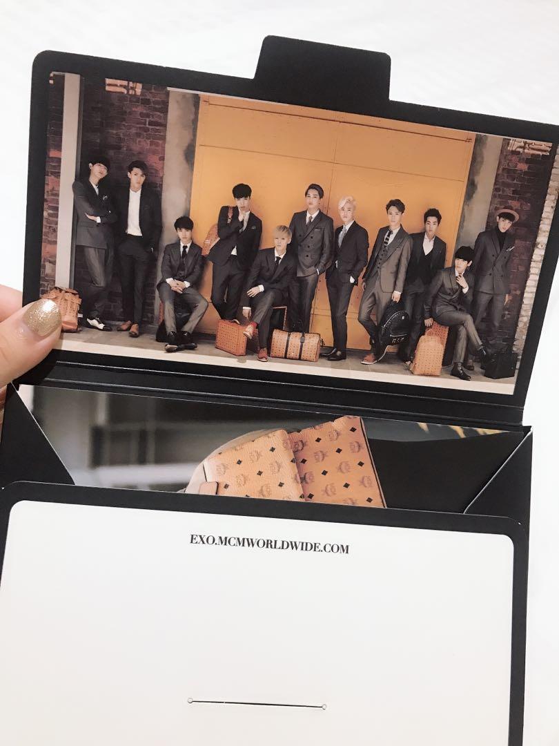 EXO MCM Mini Photo Album (LIMITED EDITION), Hobbies & Toys, Memorabilia ...