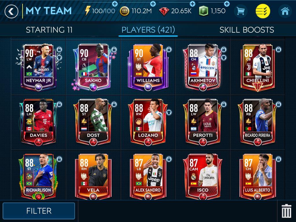 Fifa Mobile 19 Account, Video Gaming, Gaming Accessories, Game Gift ...