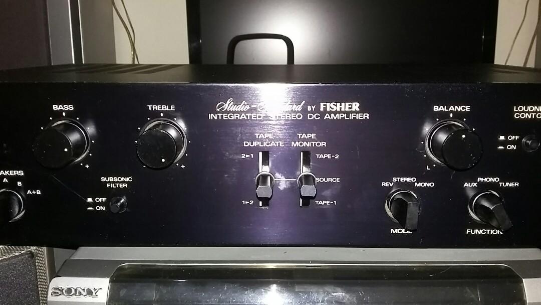 FISHER CA 2030 Amplifier (japan), Elektronik, Audio di Carousell