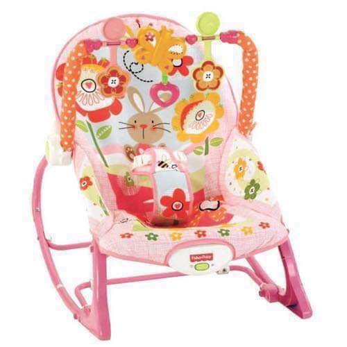 Fisher-Price Infant To Toddler Rocker - bunny (pink), Babies & Kids ...