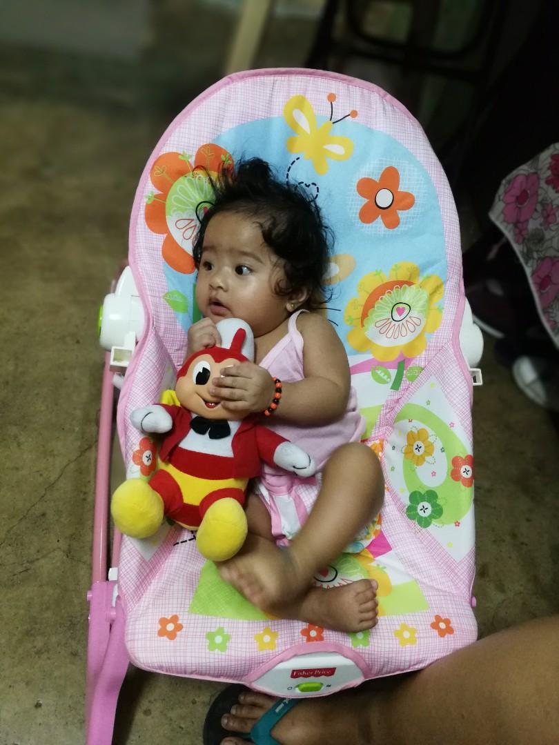 Fisher-Price Infant To Toddler Rocker - bunny (pink), Babies & Kids ...