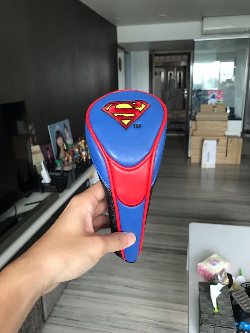 Golf Hybrid Superman Headcover, Sports Equipment, Sports & Games, Golf ...