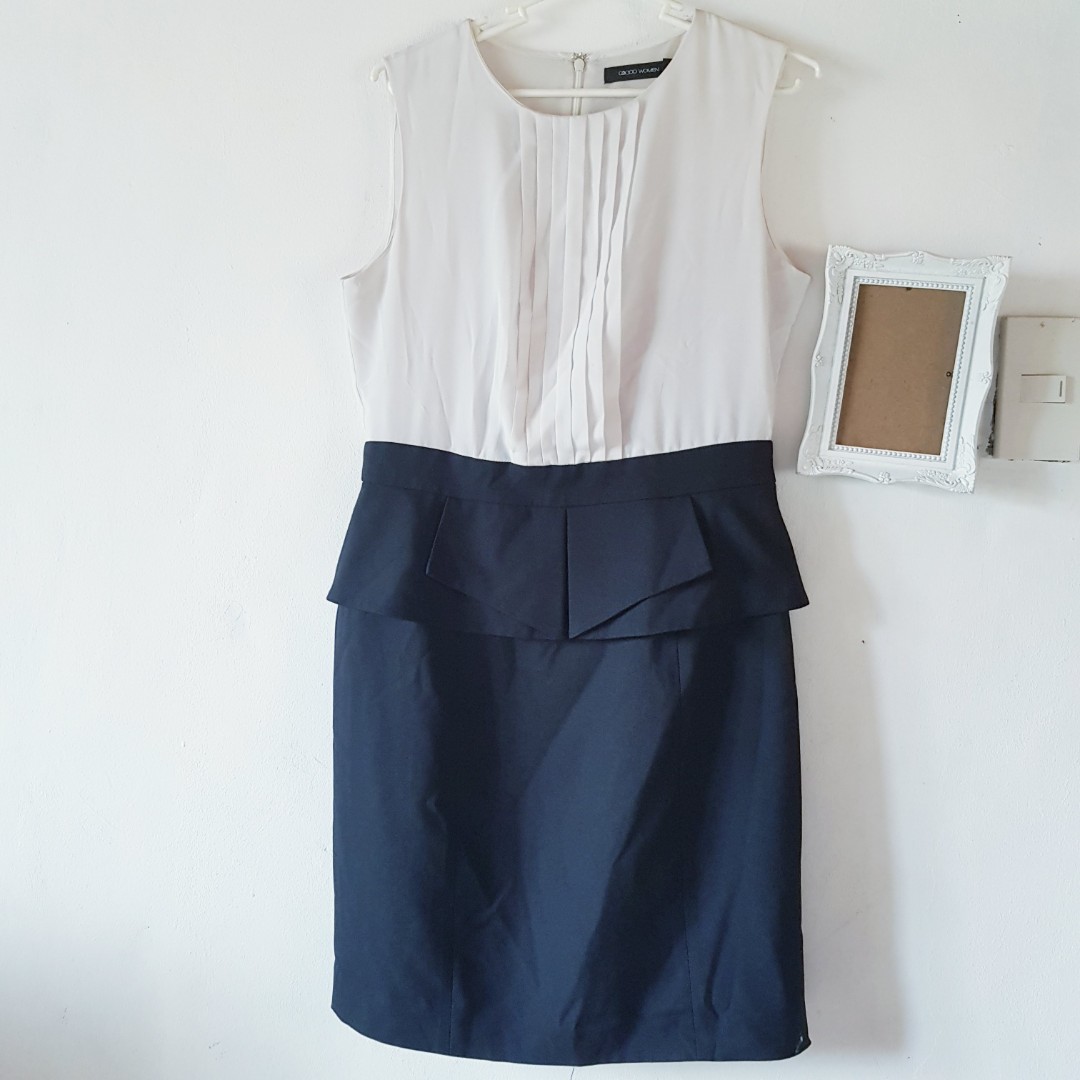 GU G2000 Peplum Dress, Women's Fashion, Dresses & Sets, Dresses on ...