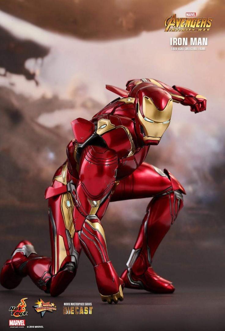 Hot Toys Iron Man Mark 50 ‘Bleeding Edge’ 1/6th scale, Hobbies & Toys ...