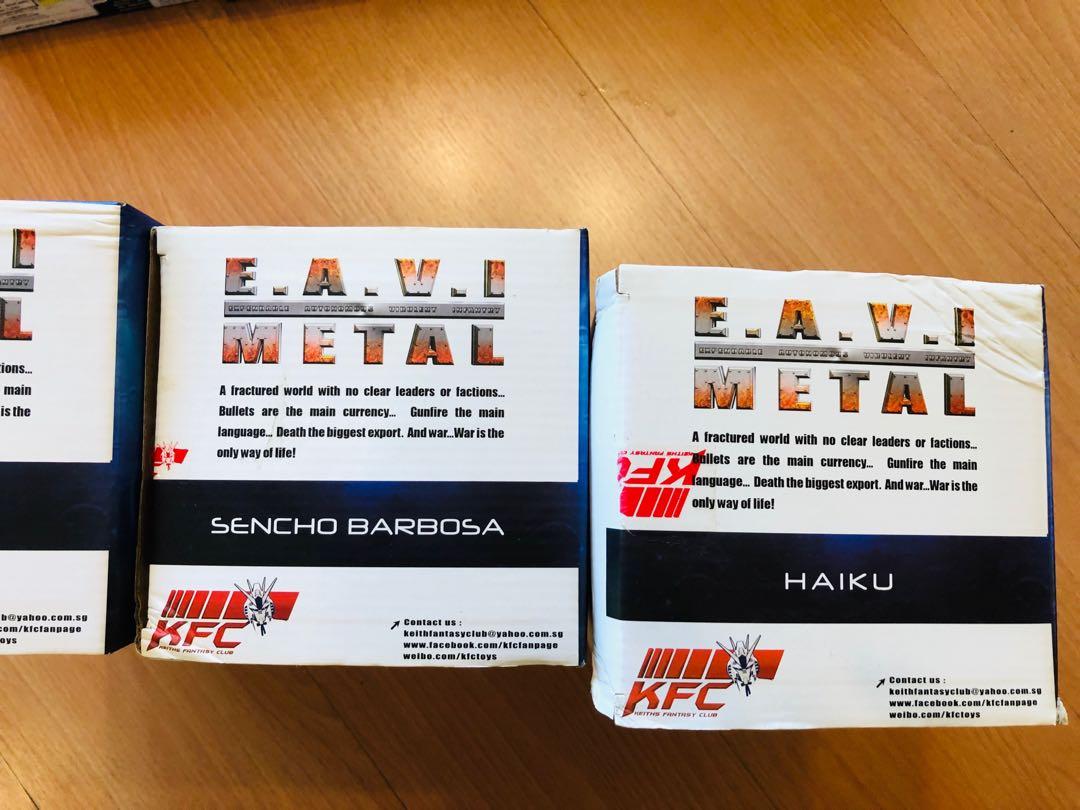 KFC E.A.V.I metal shark, Hobbies & Toys, Toys & Games on Carousell