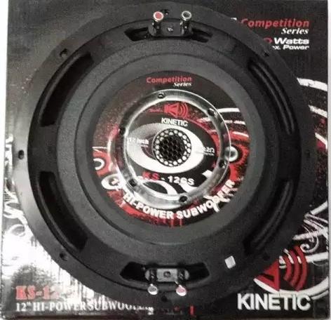 Kinetic KS12 Subwoofer 12" 500watts Car Audio Home Theater Sub, Audio ...
